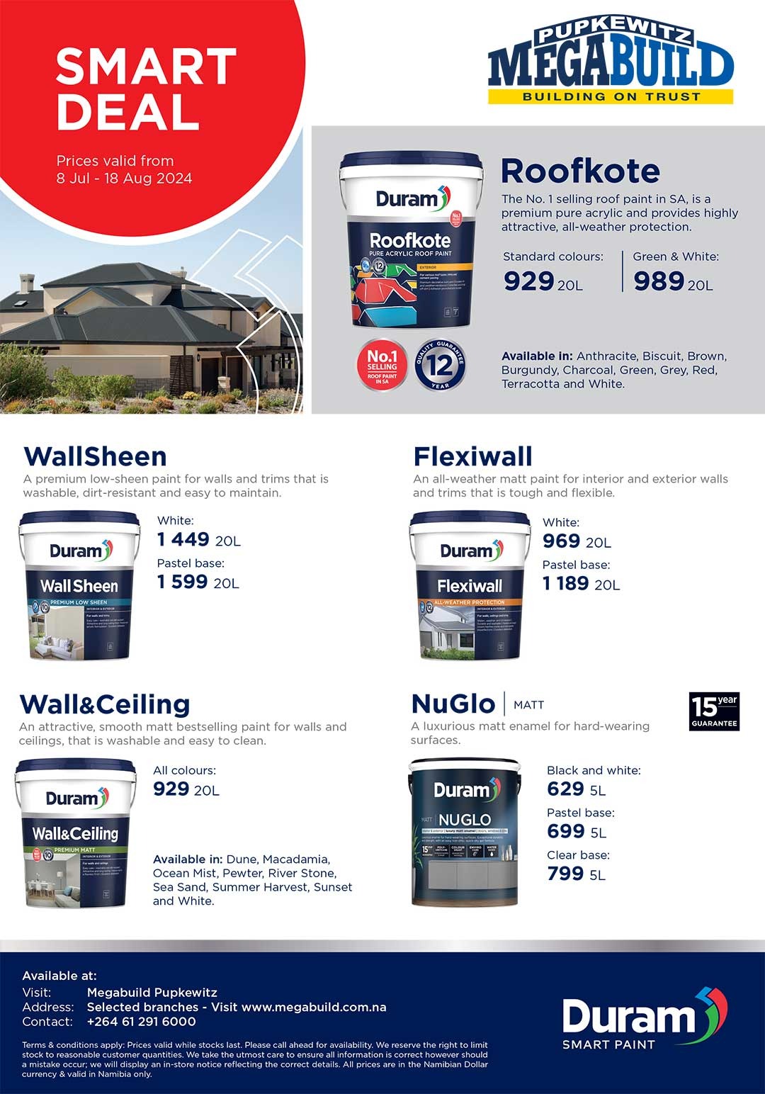 Duram Paint Promotion - Pupkewitz Megabuild